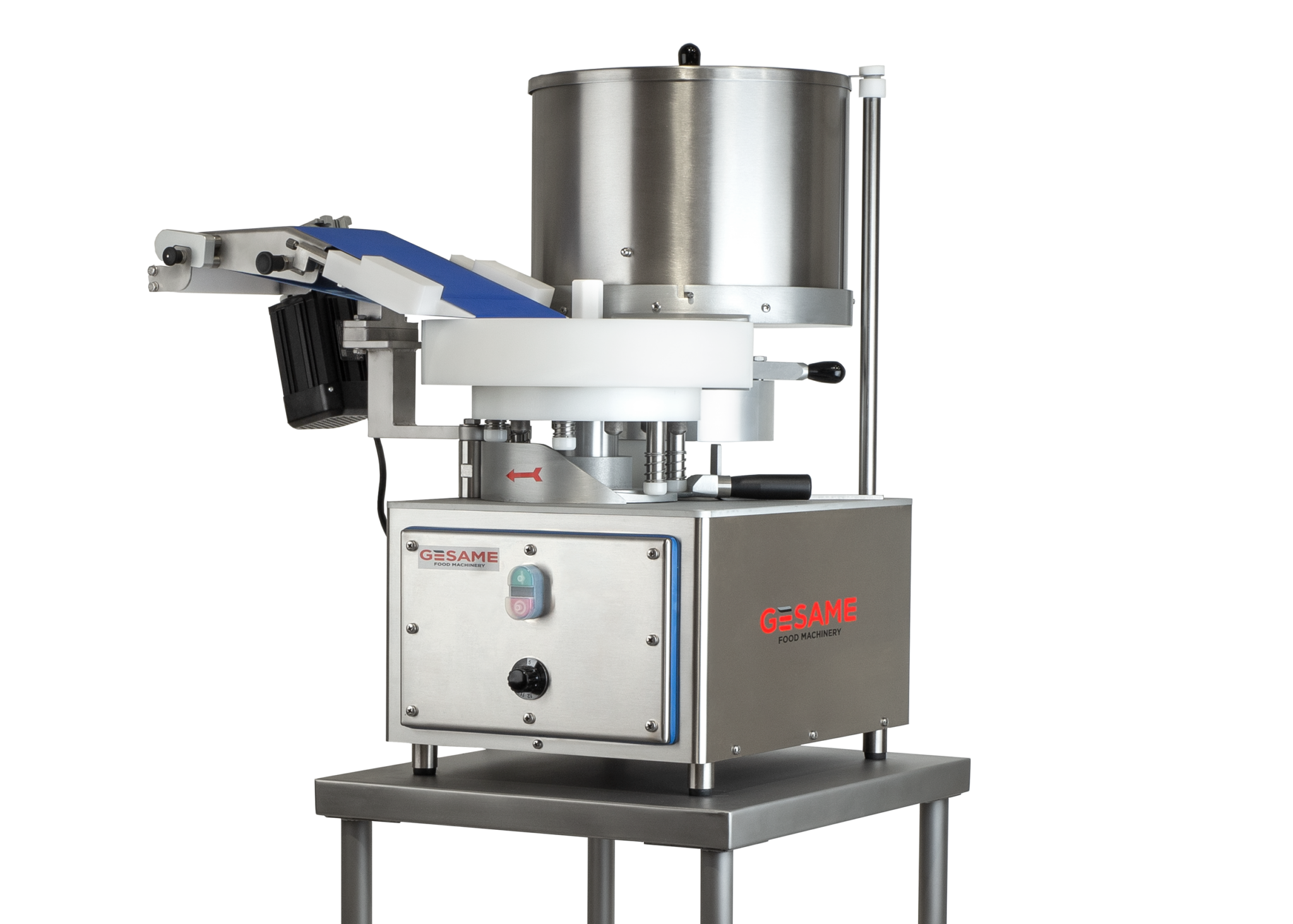 MH 100AT- Double Portion Hamburger Patty Forming Machine - Gesame USA